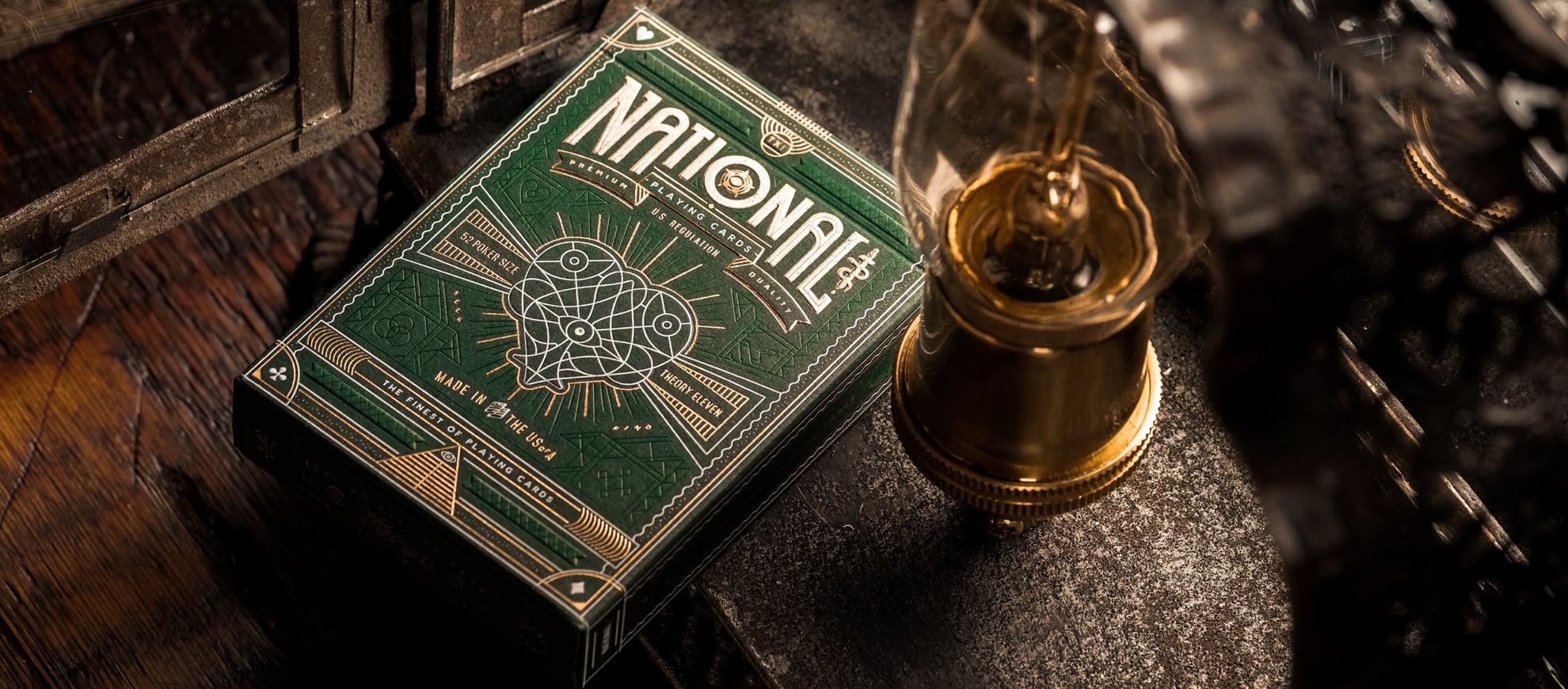 National Playing Cards - New GREEN Edition | theory11