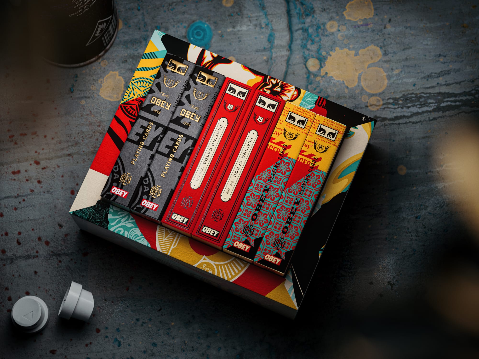OBEY Playing Cards + Box Set | theory11